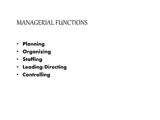 Planning in management | PPTX