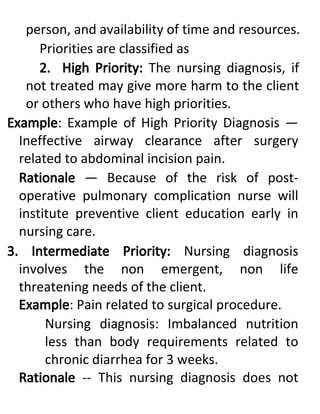 Planning in nursing | PDF