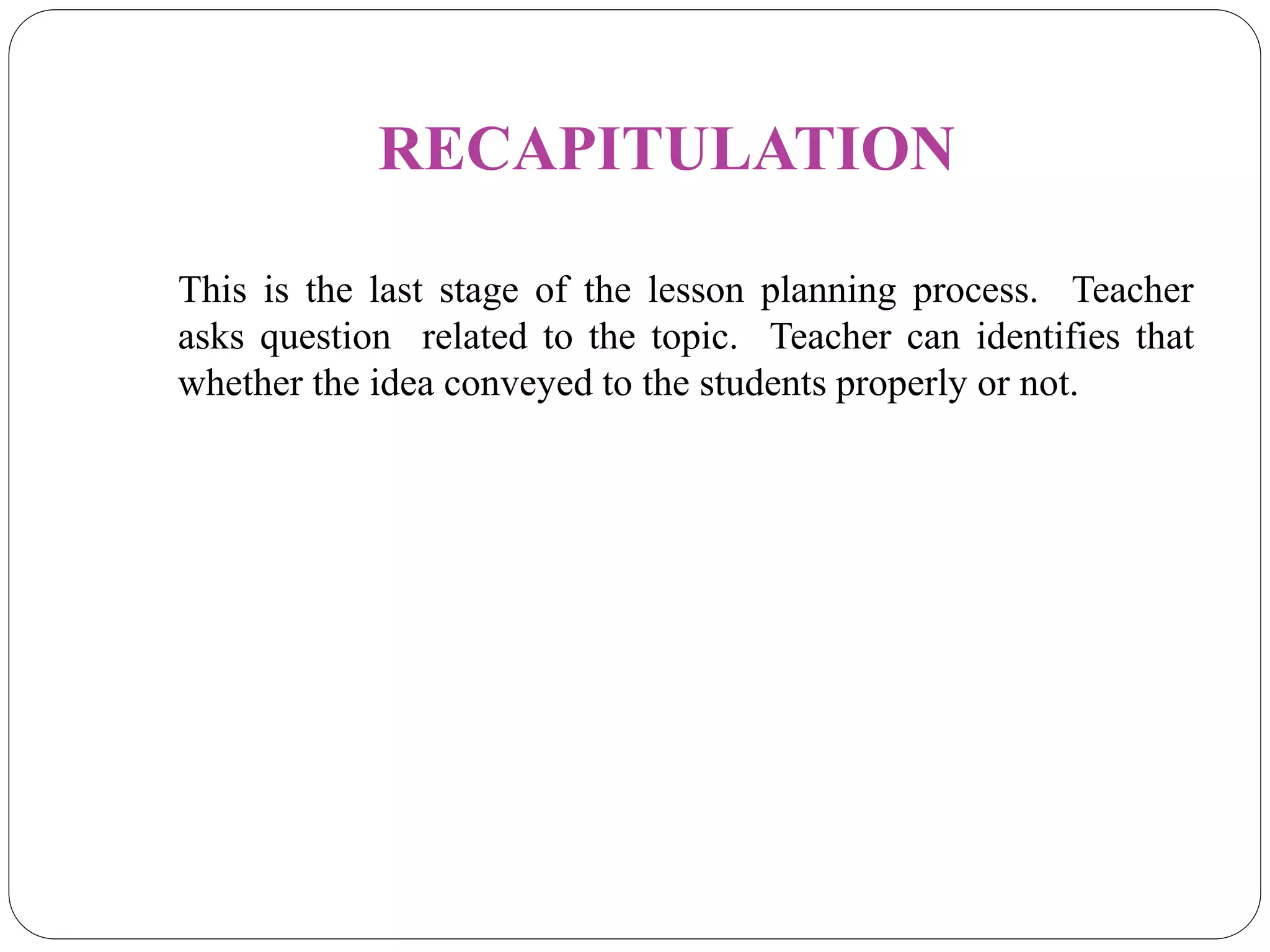 Planning insruction pedagogy | PPTX