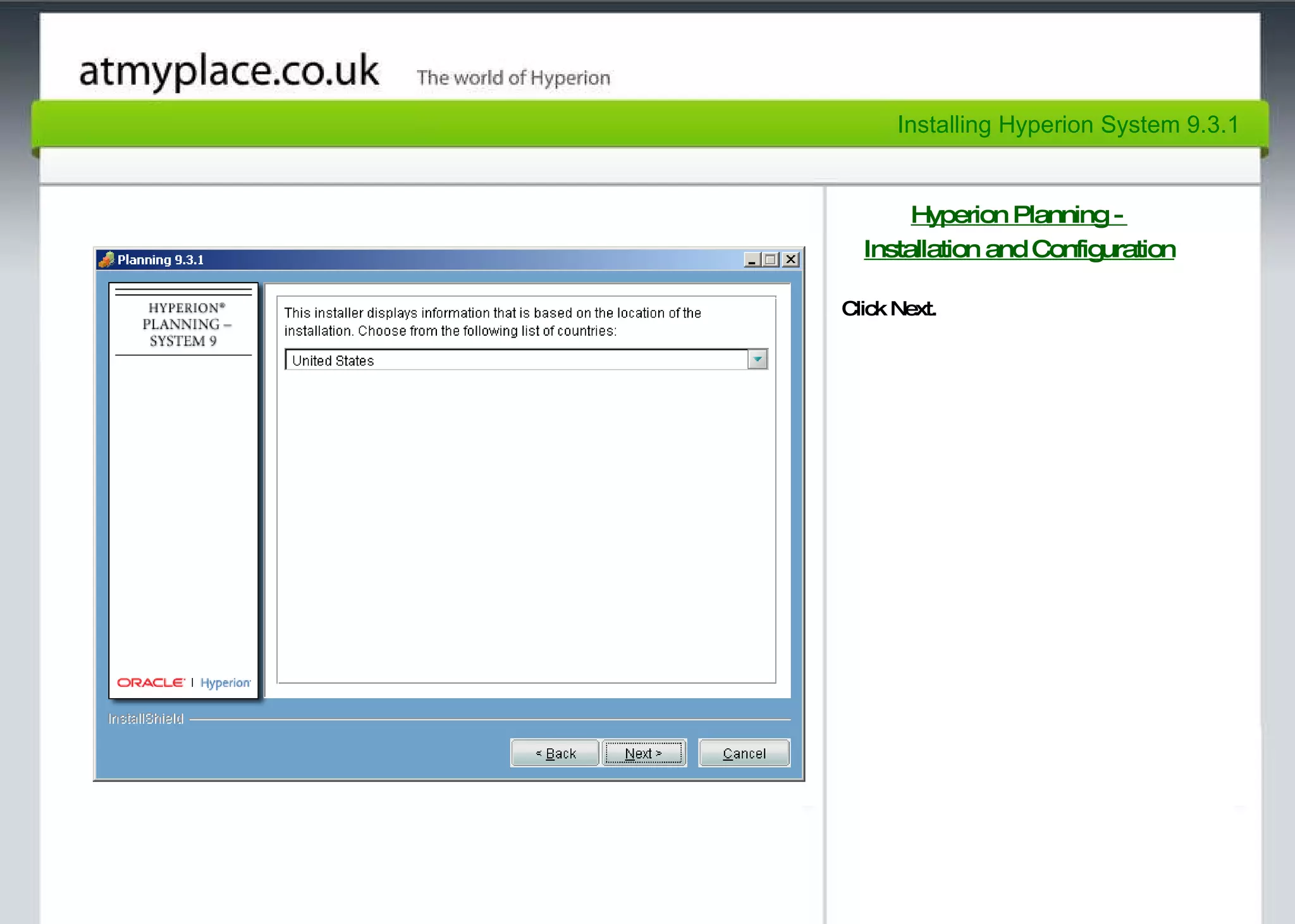 How to install Hyperion Planning - Part 5 Planning Install | PPT