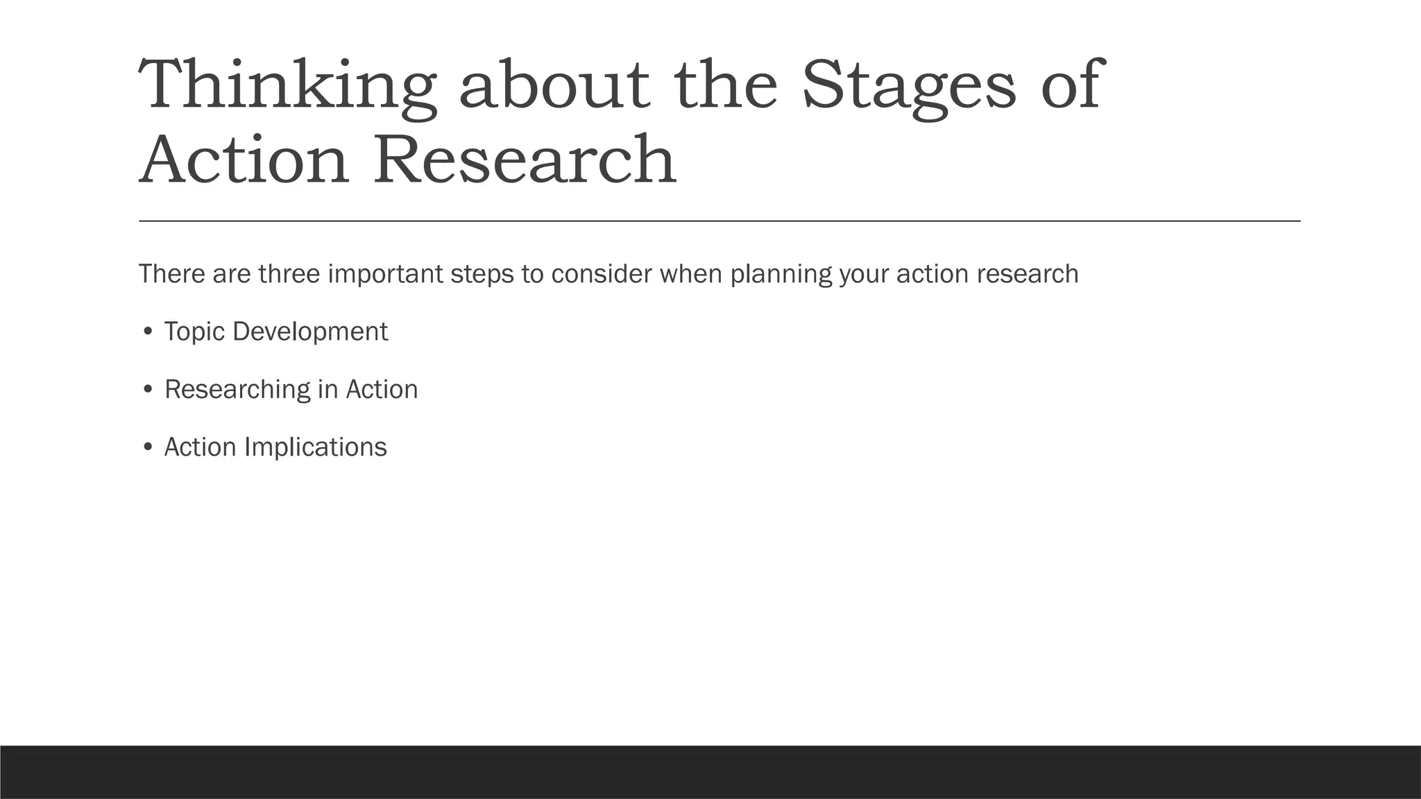 Planning in steps of classroom action research,.pptx | Free Download