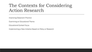 Planning in steps of classroom action research,.pptx | Free Download
