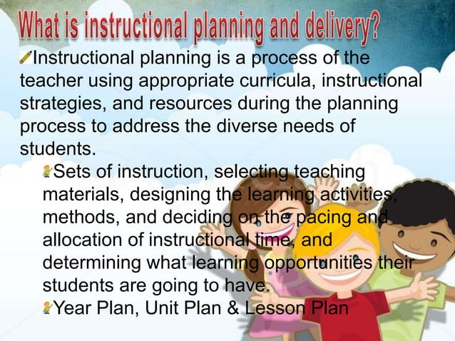 Planning Instructional Delivery | PPT