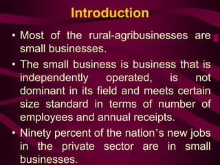 Planning, launching and management strategies of small businesses | PPT
