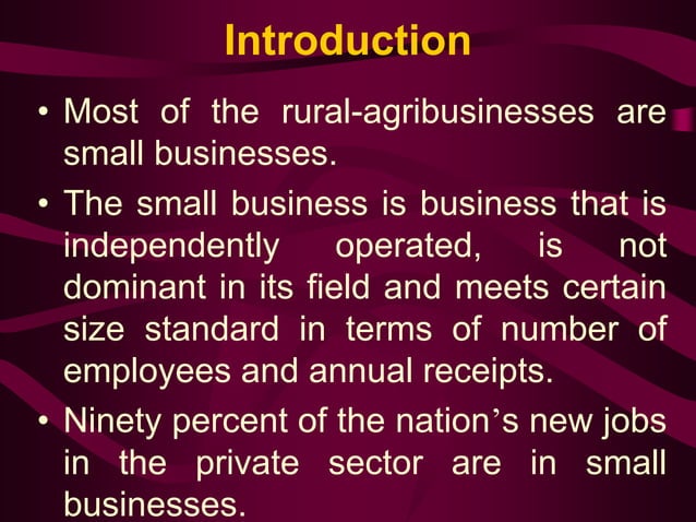 Planning, launching and management strategies of small businesses | PPT