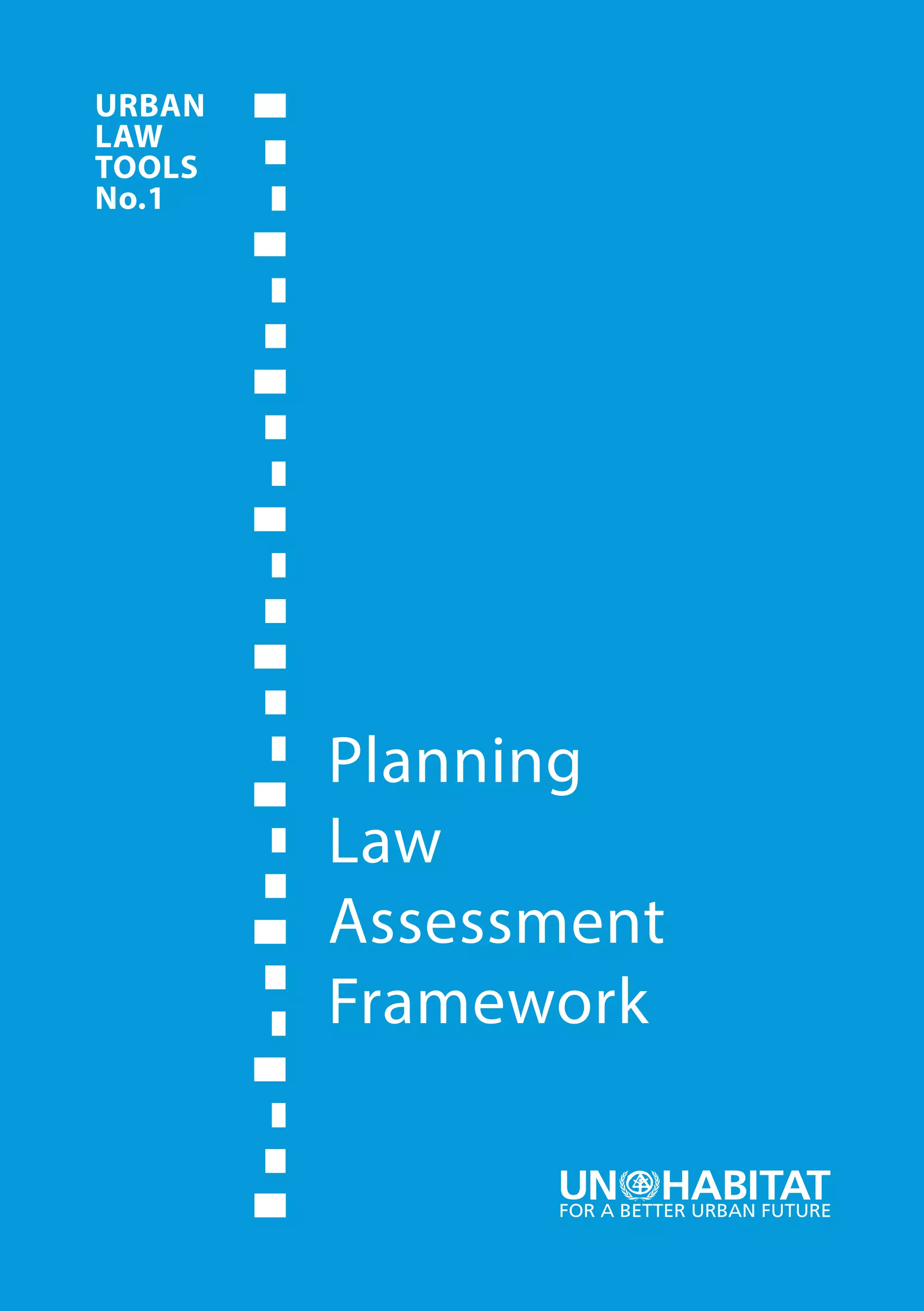 Planning Law Assessment Framework | PDF