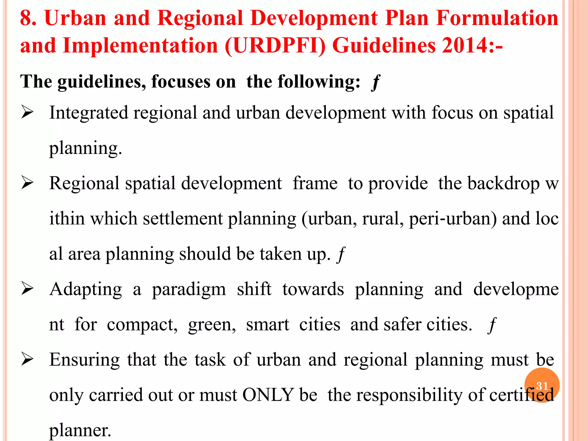 Planning Legislation in India (Town Planning) | PDF