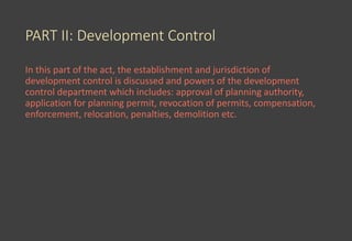 Planning Legislations in Nigeria | PPTX