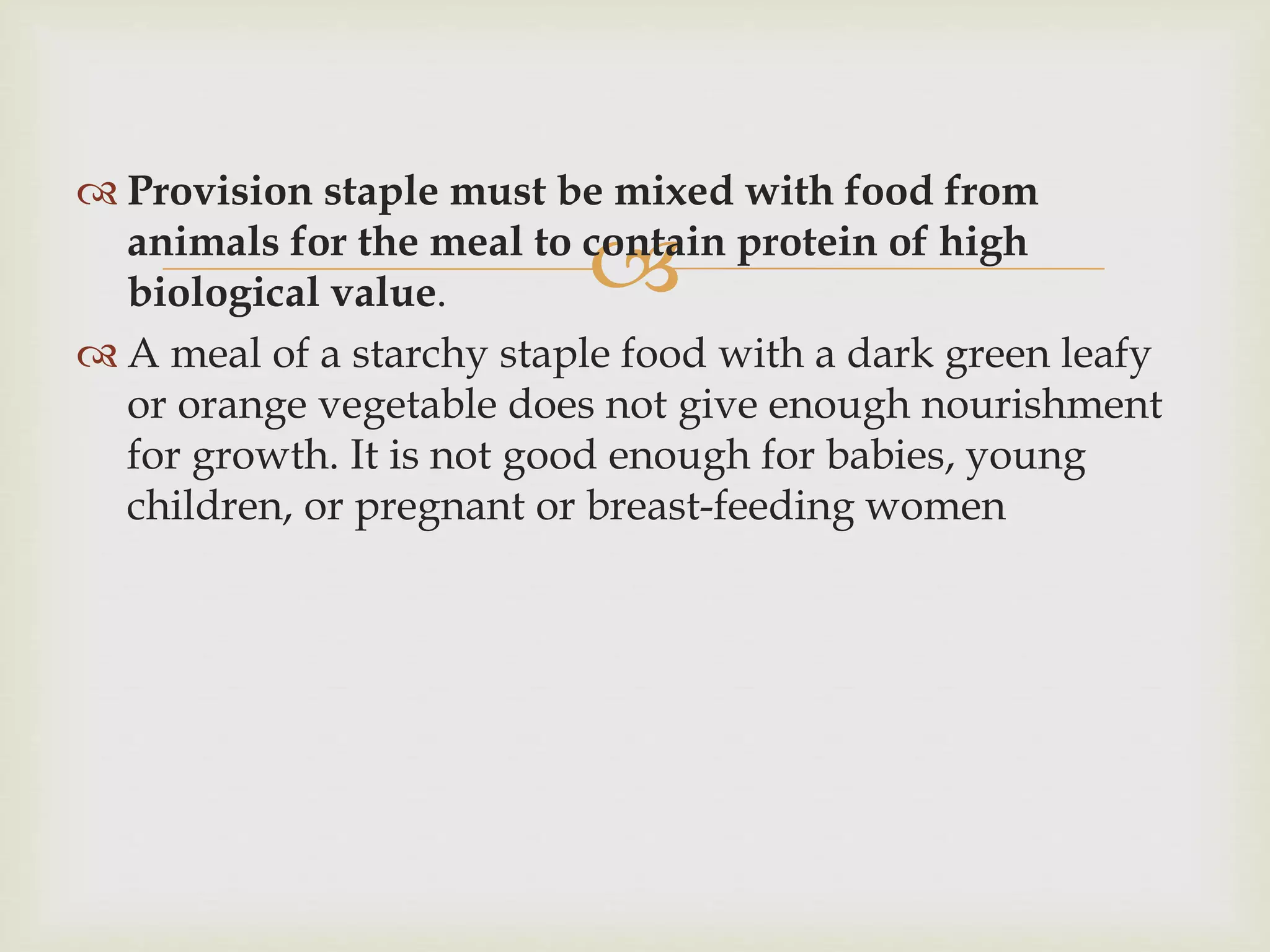 Planning meals with the multimix principle | PPTX