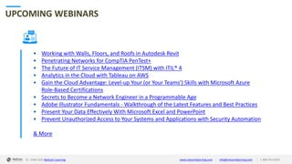 Webinar - Planning Microsoft Office 365 Workload and Application Deployment | PPT