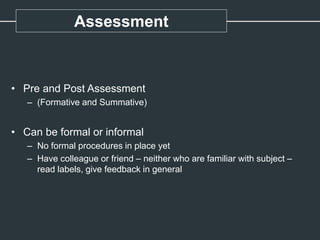 Planning and Mounting Library Exhibits | PPTX
