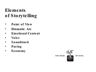 How to Tell a Good Story | PPT