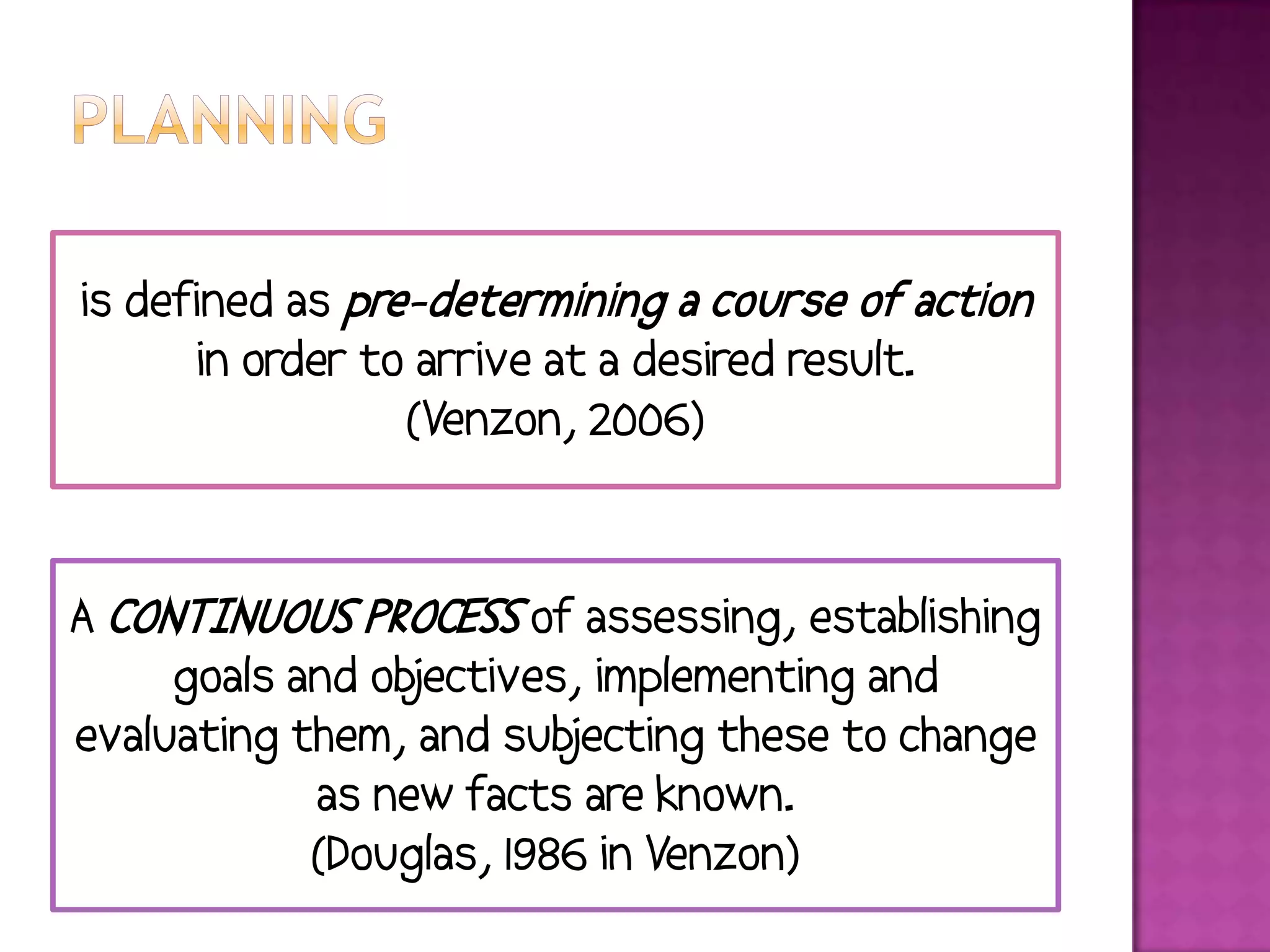 Planning Nursing Administration | PPTX