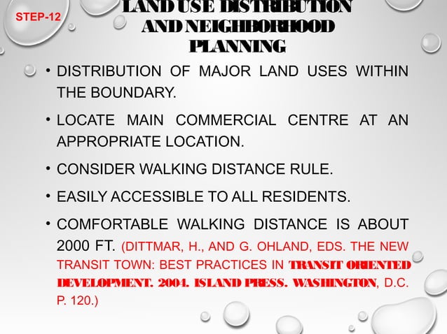 Planning of a housing scheme | PPT | Developmental Sites | Real Estate