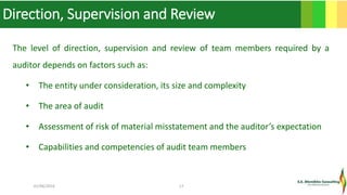 Planning of audit | PPTX