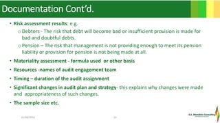 Planning of audit | PPTX