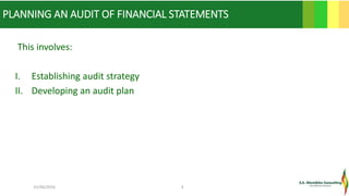 Planning of audit | PPTX