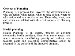 PLANNING OF HEALTH SERVICES.. PREPARED BY NAMITA BANSKOTA | PPTX