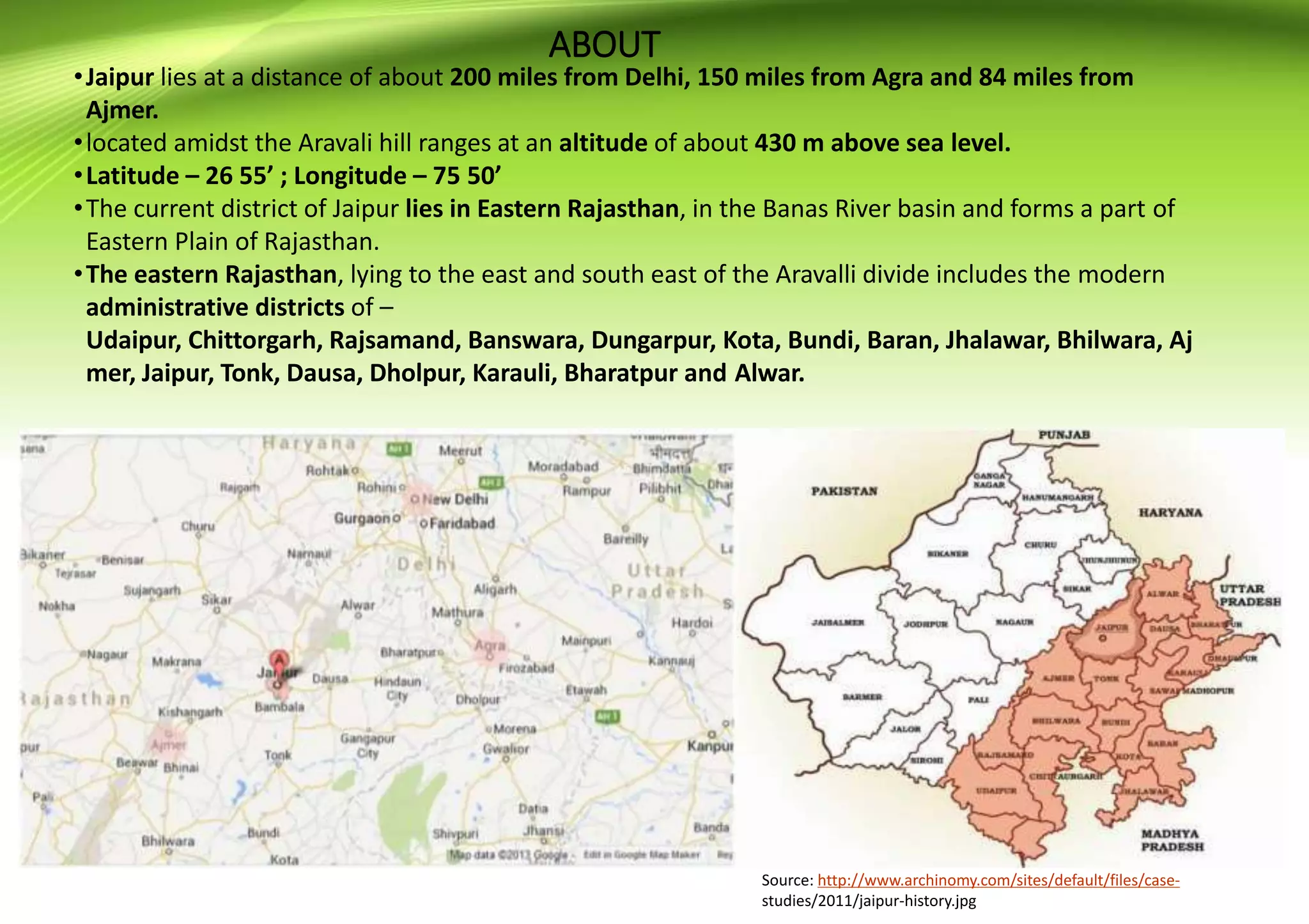 Planning of jaipur | PPTX