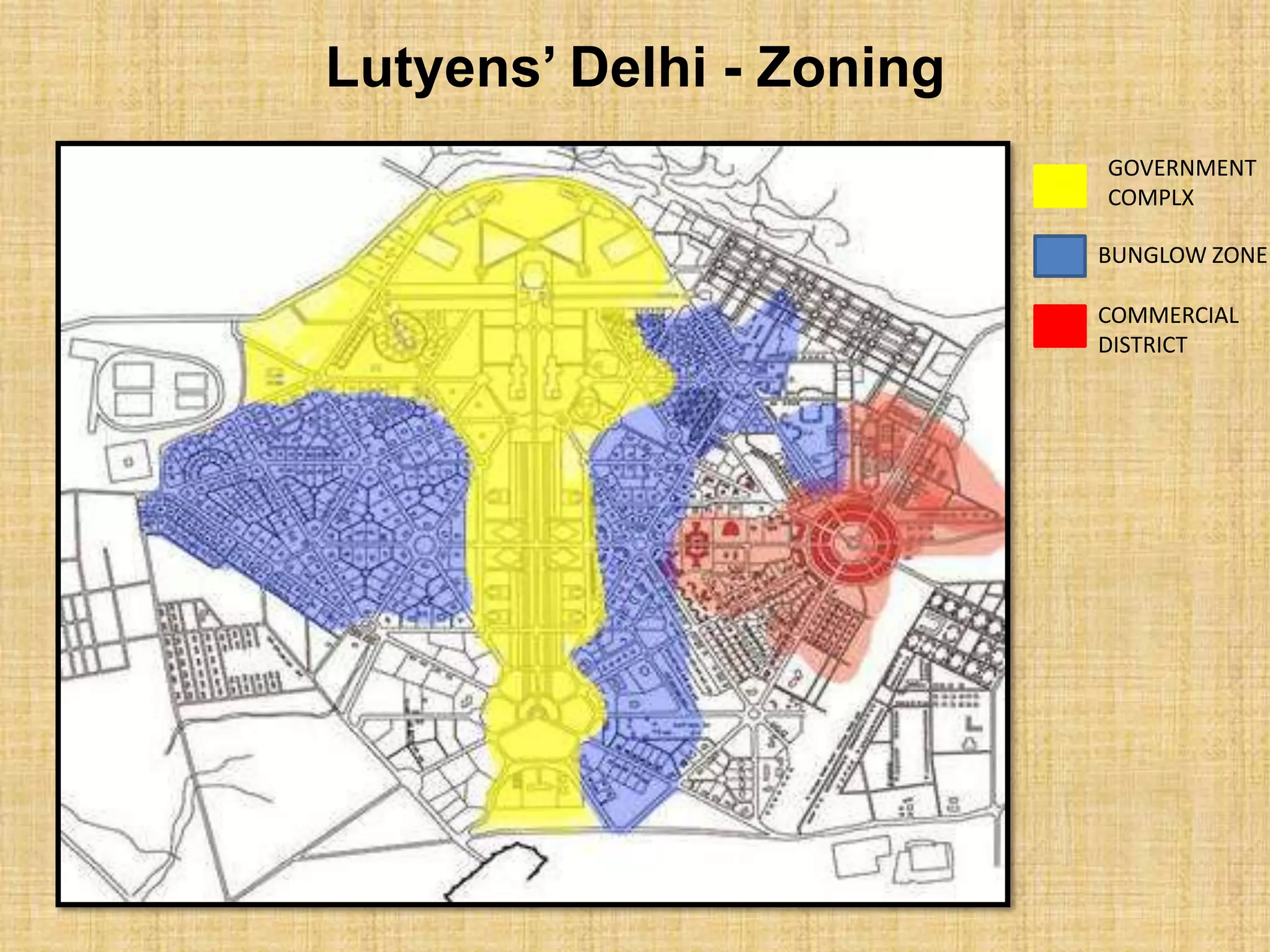 Planning of lutyens' delhi | PPTX
