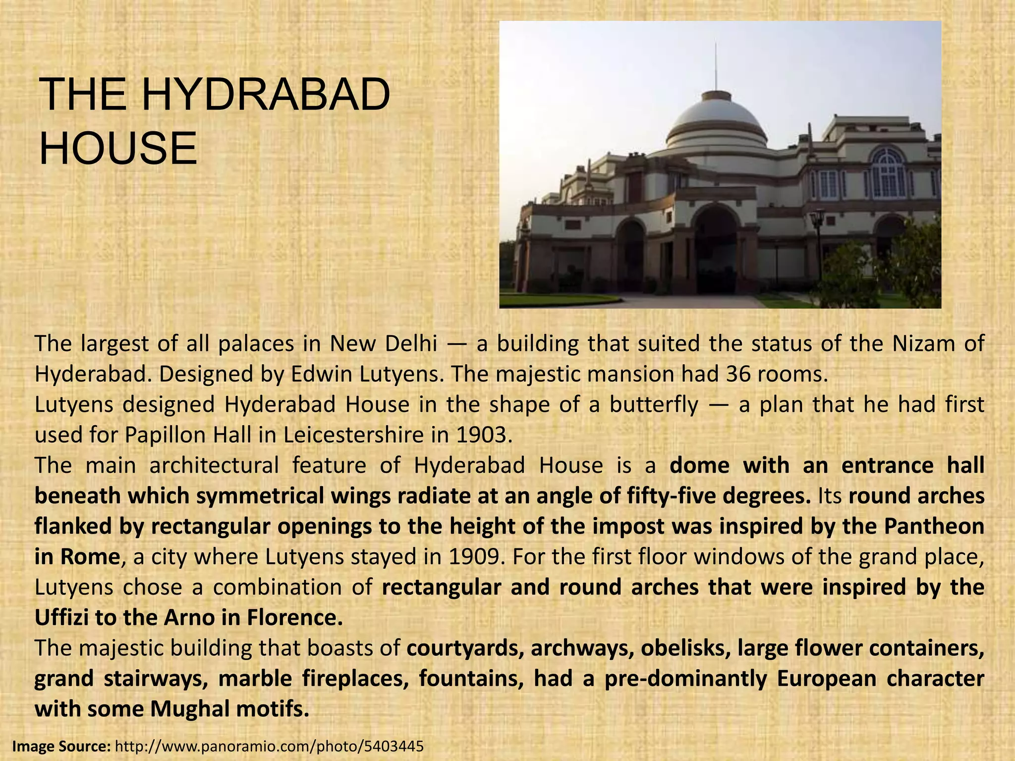 Planning of lutyens' delhi | PPTX