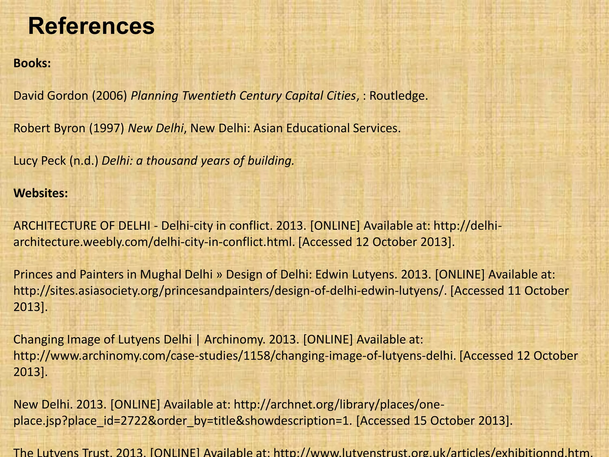 Planning of lutyens' delhi | PPTX