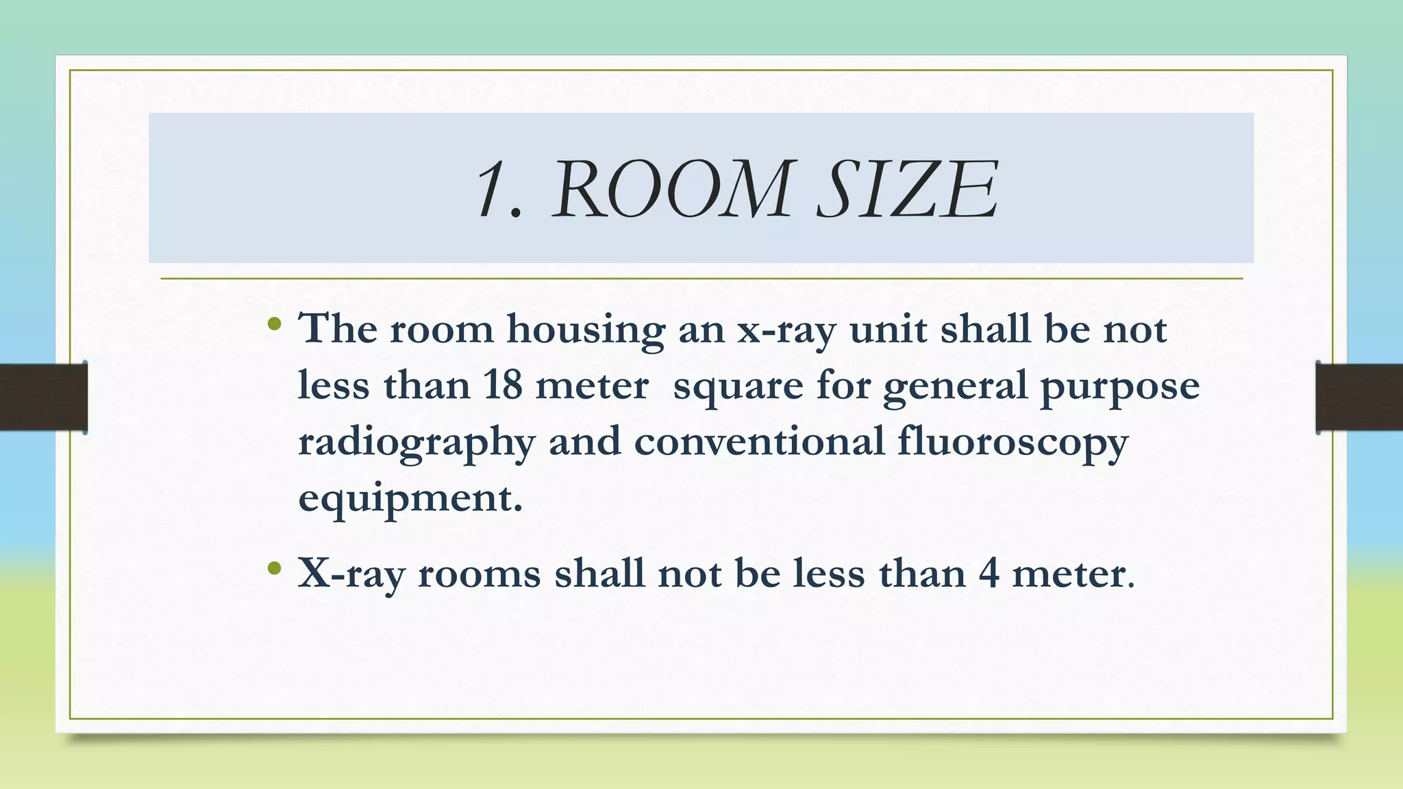 Planning Of Radiology Department.pptx