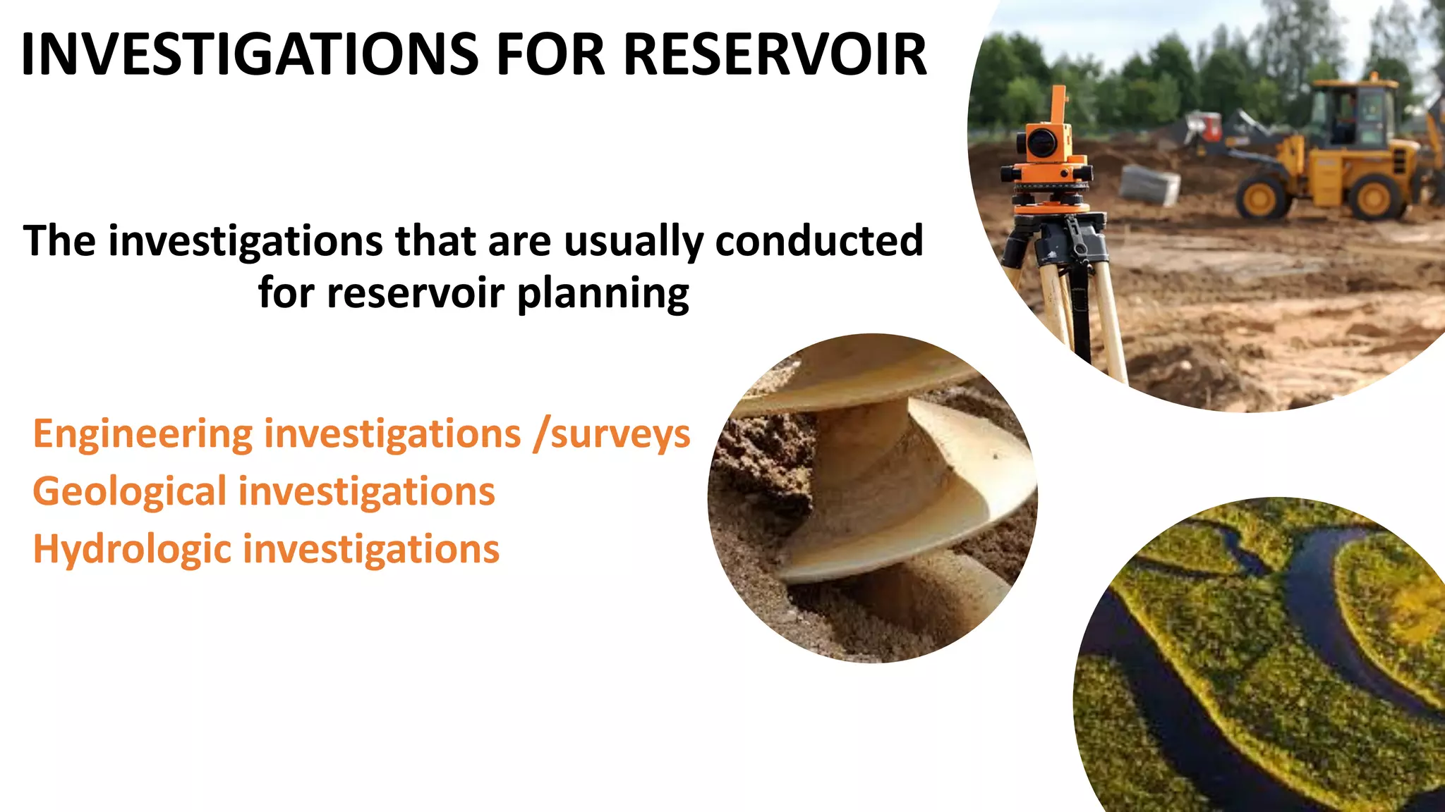 Planning of reservoir | PDF
