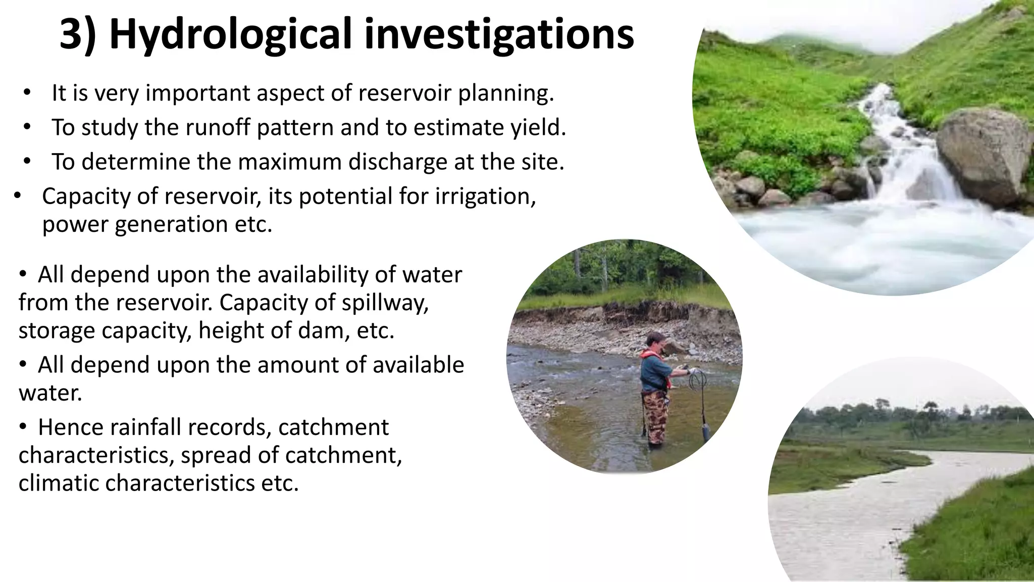 Planning of reservoir | PDF