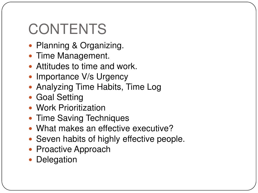 Planning Organizing Planning Organizing