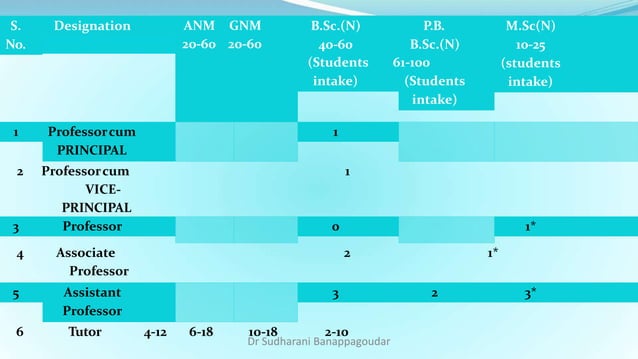 Planning organizing staffing budgetting managemnt of nursing education ...