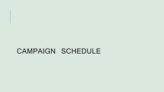 PLANNING OUR CAMPAIGN | PPT