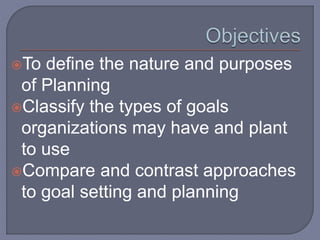 Planning part 2 | PPTX