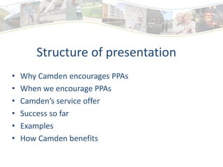 Planning Performance Agreements in Camden Council | PPTX ...