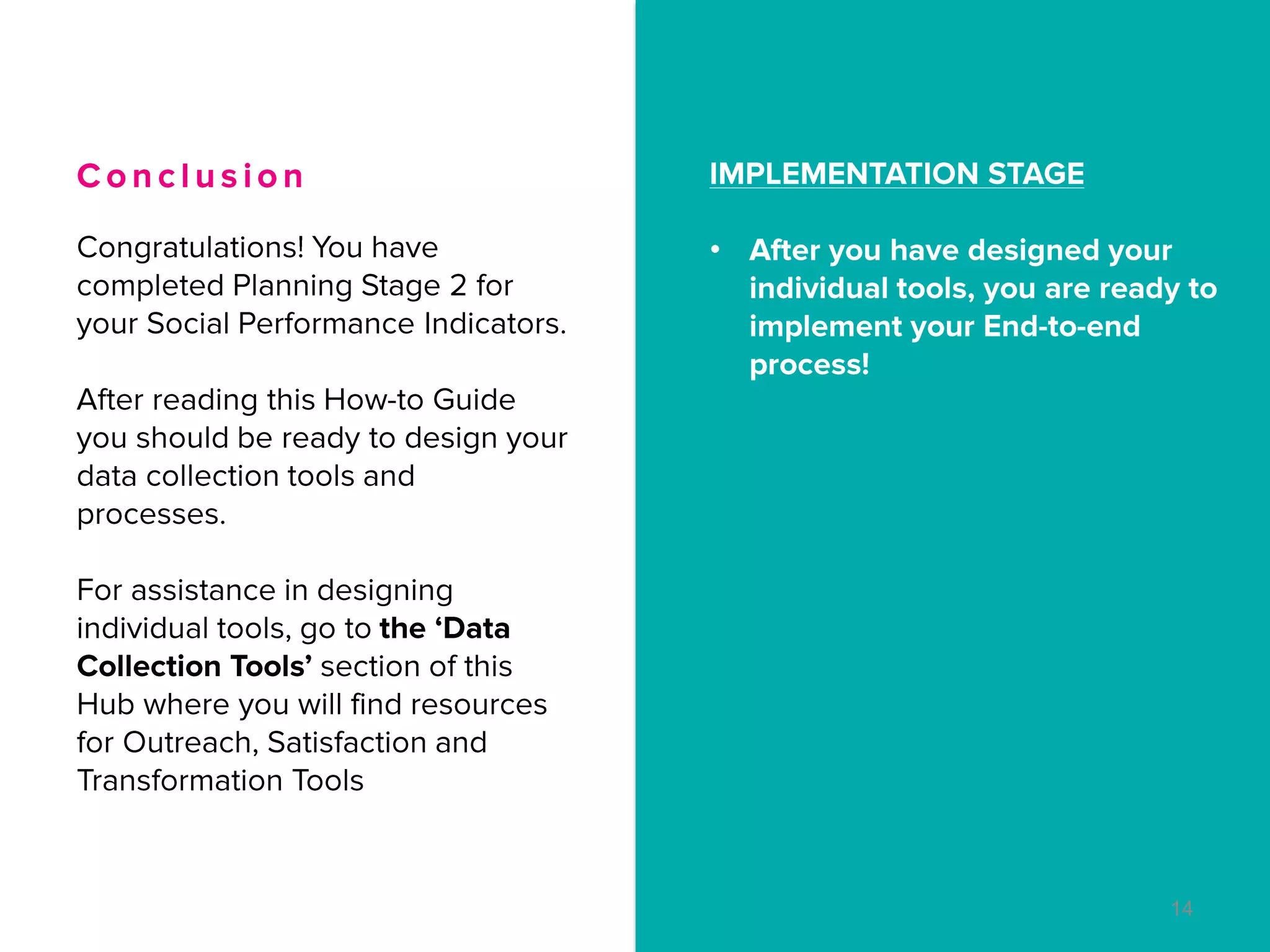 Planning phase 2 designing data collection tools and processes | PDF