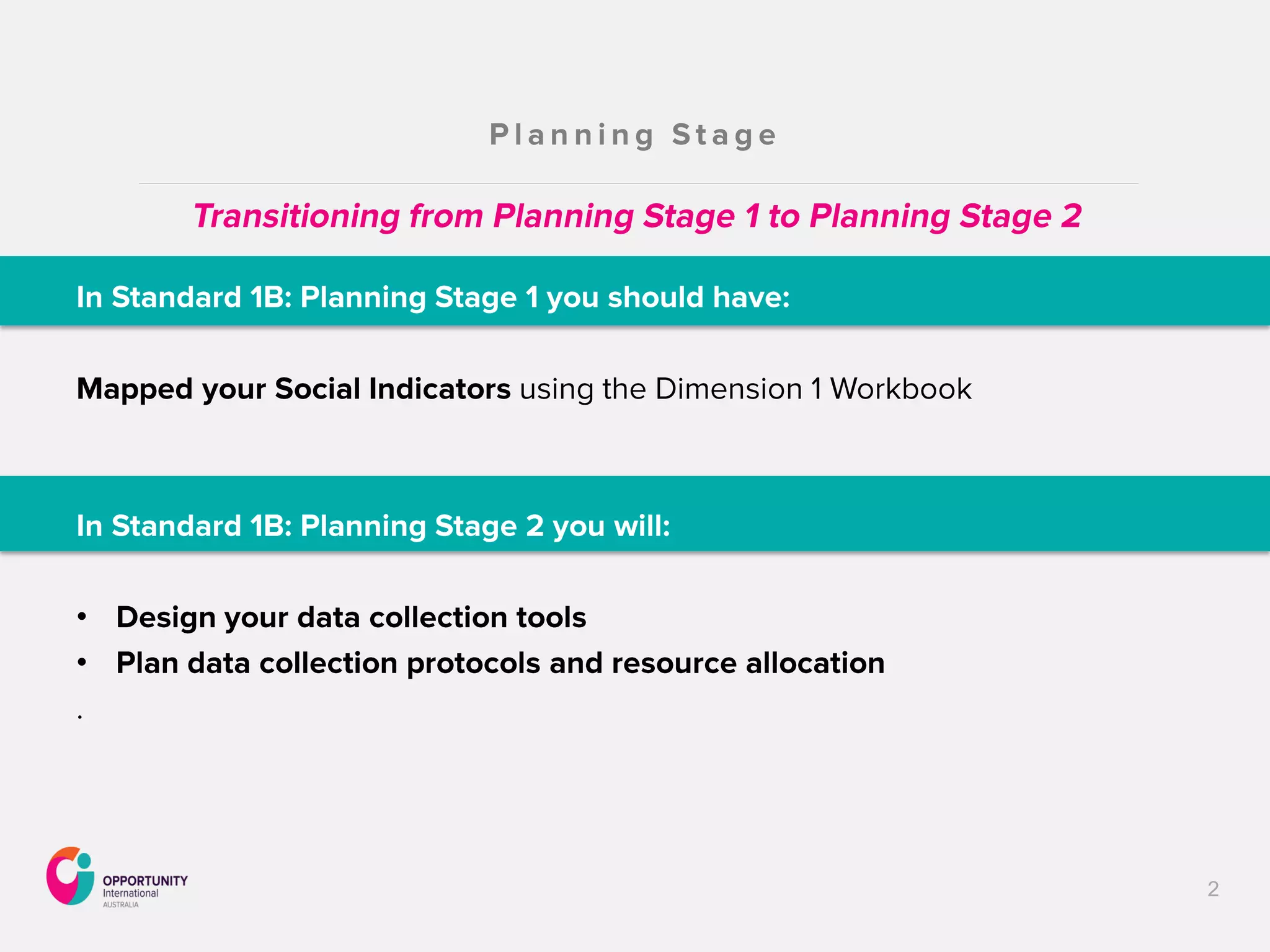 Planning phase 2 designing data collection tools and processes | PDF