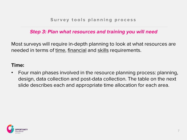 Planning phase 2 designing data collection tools and processes | PPT