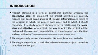Project planning | PPTX