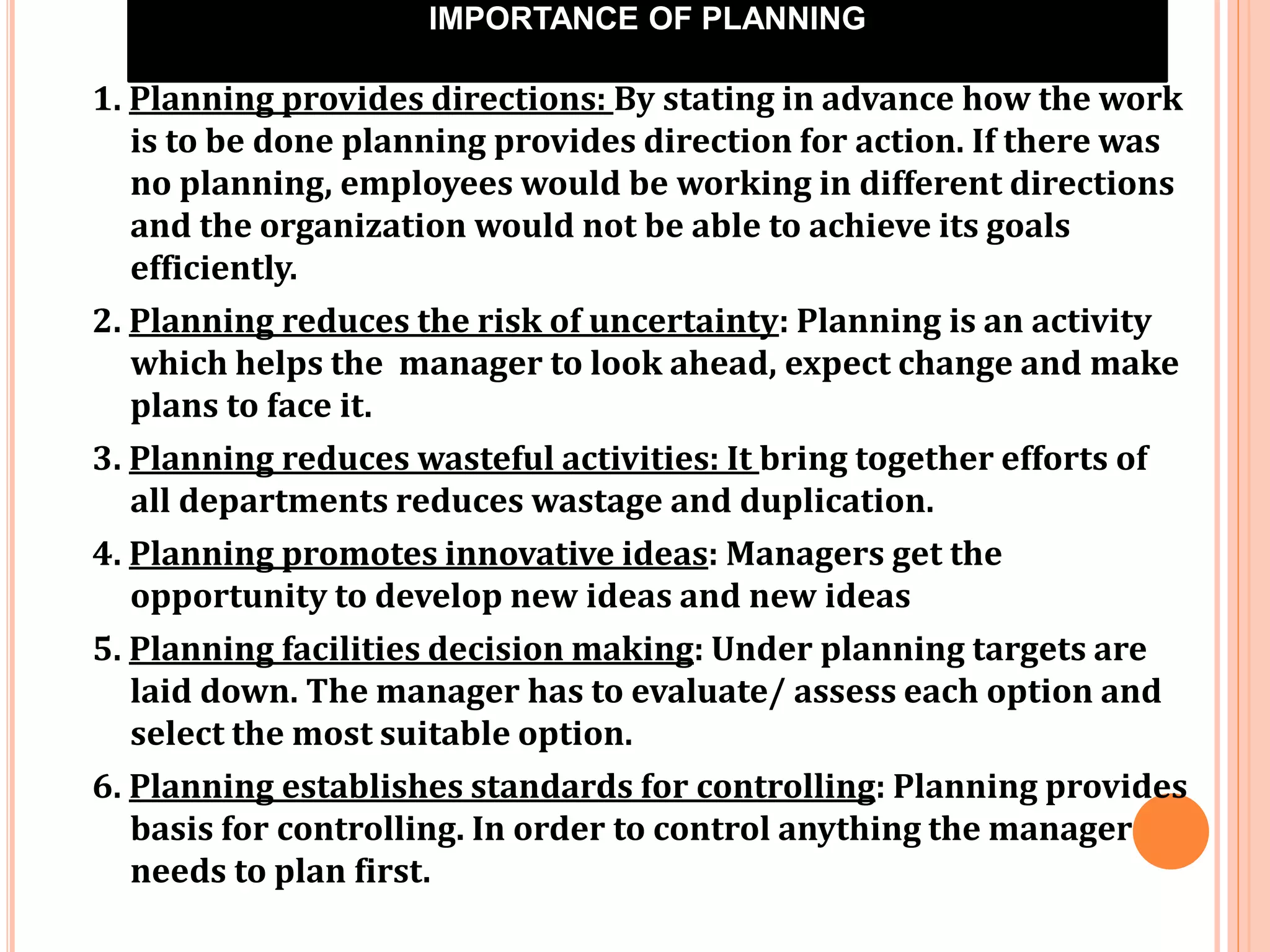 Planning ppt class 12 business studies | PPTX