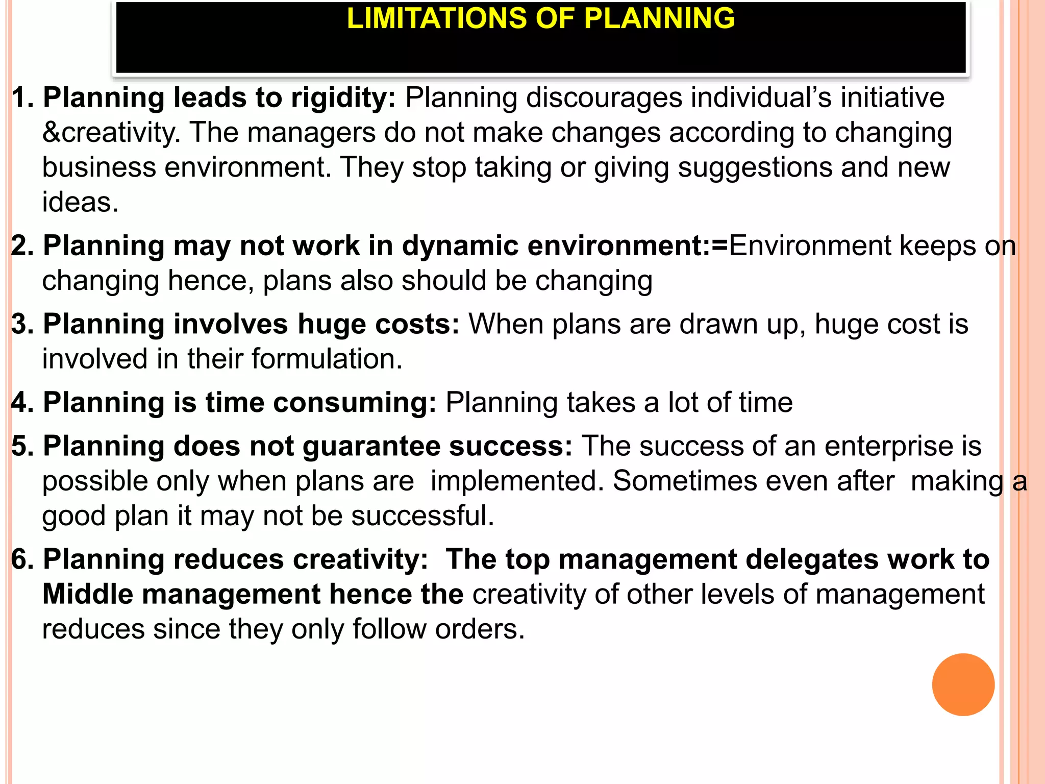 Planning ppt class 12 business studies | PPTX