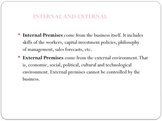 intro planning and Planning Premises ppt.pptx