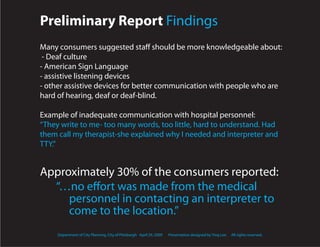 Better Access to Hospitals for the Deaf, Hard of Hearing and the Deaf ...