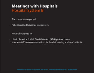 Better Access to Hospitals for the Deaf, Hard of Hearing and the Deaf ...