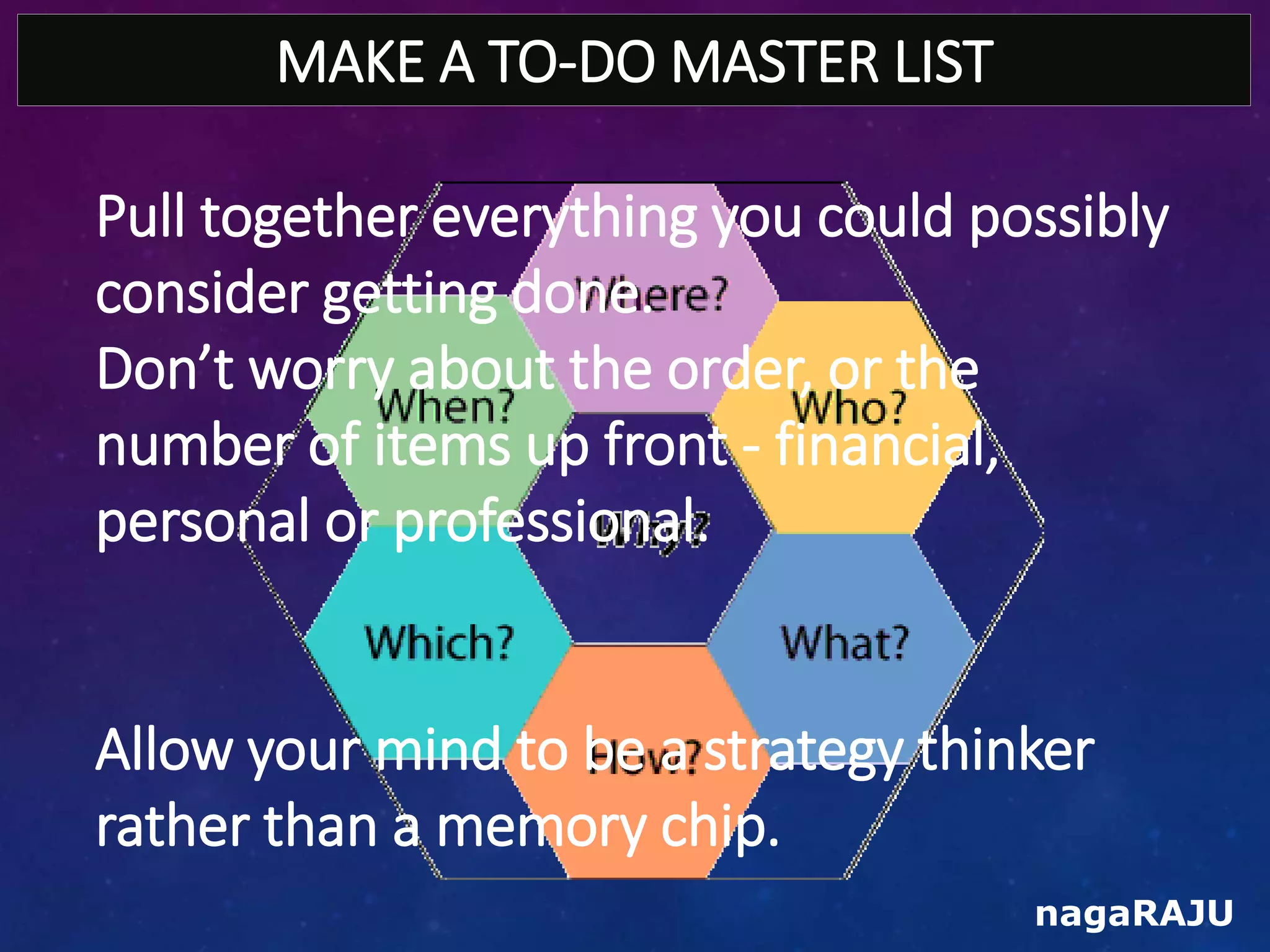 Planning & Prioritizing for Effective Results | PPTX