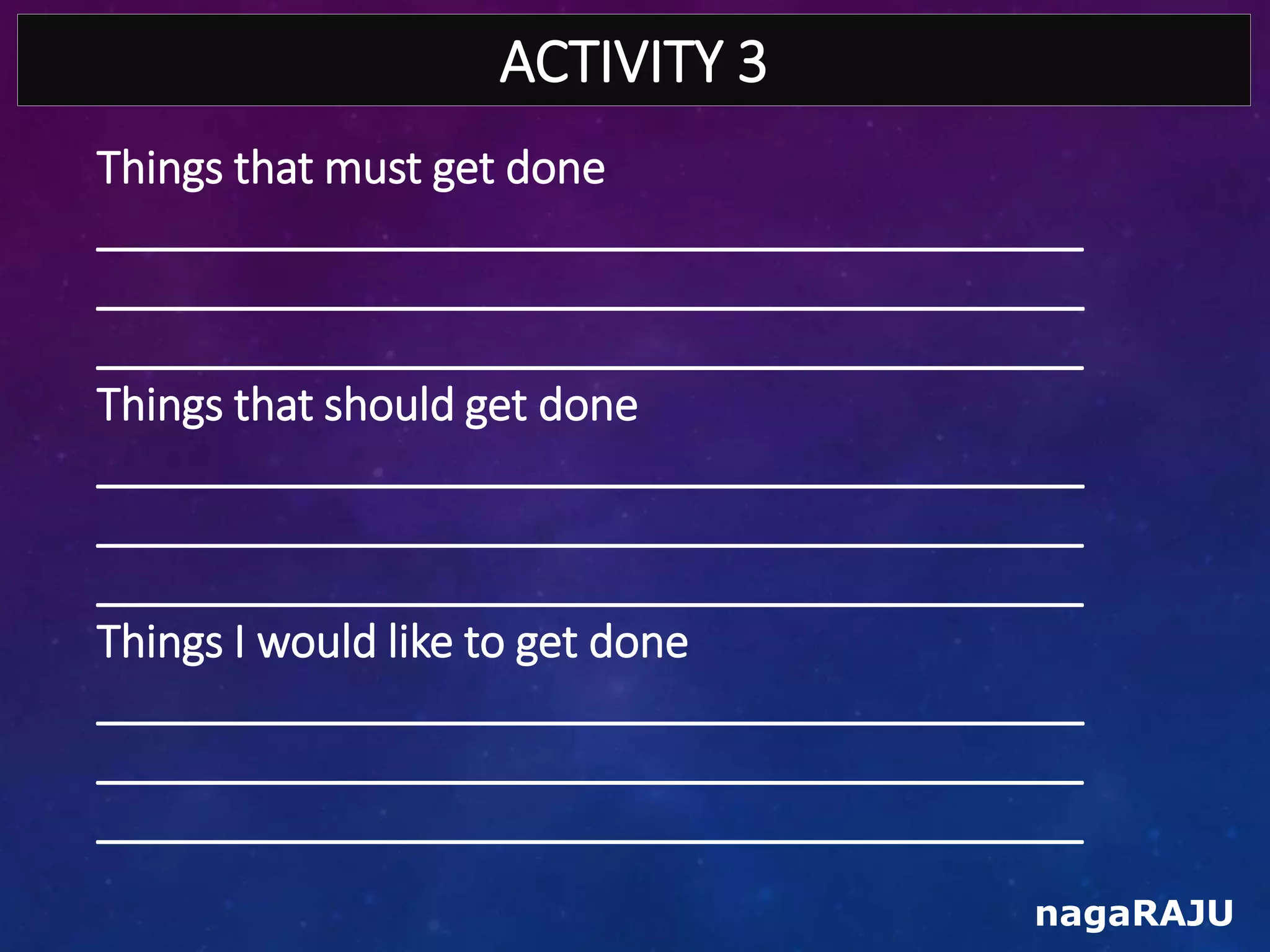 Planning & Prioritizing for Effective Results | PPTX