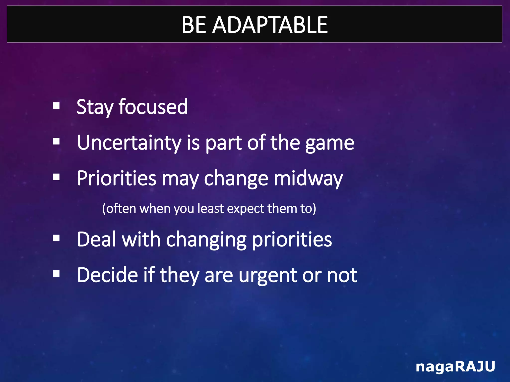 Planning & Prioritizing for Effective Results | PPTX