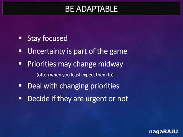 Planning & Prioritizing for Effective Results | PPTX | Business ...