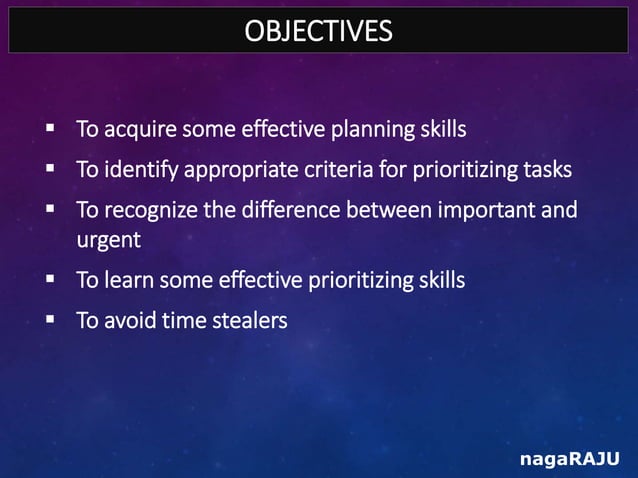 Planning & Prioritizing for Effective Results | PPTX | Business | Business and Finance