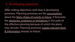 Planning process | PDF