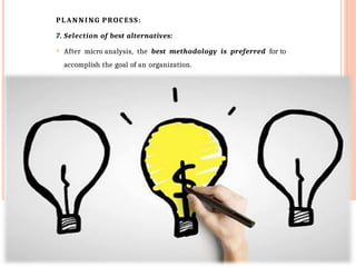 Planning Process and different types of plan.pptx